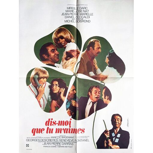 Dis-Moi Que Tu M'aimes - Véritable Affiche De Cinéma Pliée - Format ...