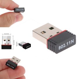Mini adaptateur Wifi USB 802.11n, antenne 150Mbps, récepteur sans fil, Dongle, carte réseau ...