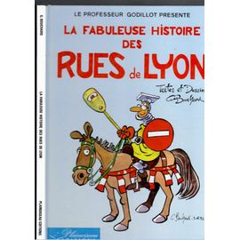 4 BD SUR LYON Gilbert BOUCHARD Pour 3 BD/4 et DESSIN Dédicacé pour les ...