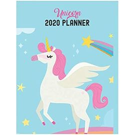 Unicorn 2020 Planner: Unicorn Is Real Dream Come True Cute Unicorn 2020 ...
