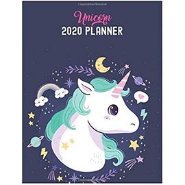 Unicorn 2020 Planner: Unicorn Is Real Dream Come True Cute Unicorn 2020 ...