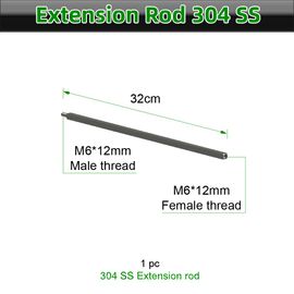 Couleur 304 Tige d'extension Kit d'accessoires pour rôtissoire, support de rôtissoire, poids ...