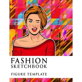Fashion Sketchbook Figure Template: Fashion Design Sketchbook Female ...