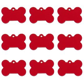 Plaque d'identification en aluminium pour animaux de compagnie, 100 ...