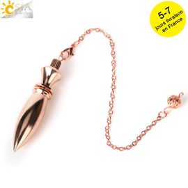 Csja - Pendule En Metal, Pendule Laiton, Pendule Divination , Pendules Radiesthesie, Pour ...