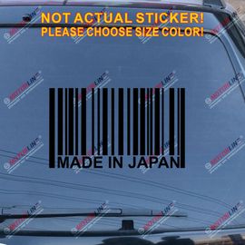 Autocollant de code à barres UPC en vinyle, étiquette de voiture drôle ...