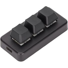 Mini Clavier USB à 3 Touches, Clavier de Jeu Mécanique avec ...