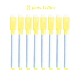 Tableau effaçable,Yellow Ink 8 Pcs--Lot de 5 ou 8 stylos colorés pour ...