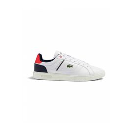 Lacoste europa trainers in white store
