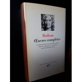 Boileau Oeuvres complètes Edition Pléiade | Rakuten