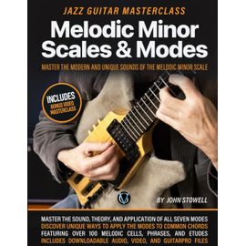 Melodic Minor Scales and Modes: Jazz Guitar Masterclass: Master the ...