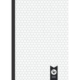 Hexagonal Graph Paper A4: Notebook | Exercise Book with Hexagonal Grid ...