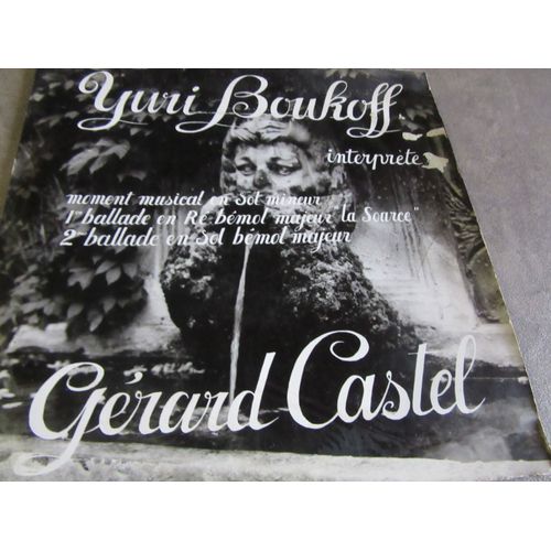 25 cm matrice yuri boukoff test pressing inter gerard castel moment ...