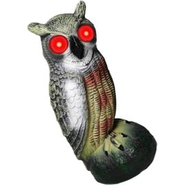 Statue de Hibou pour éloigner Les Oiseaux,leurres de Hibou pour ...