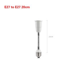 Rallonge Flexible E27 à E27,Base de lampe LED,douille d'ampoule,raccord de support d'éclairage ...