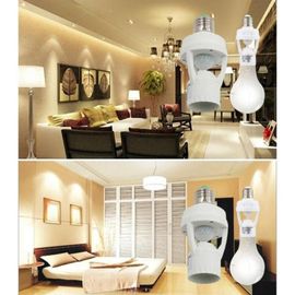 Convertisseur de douille E27 110-240V, Base de lampe avec capteur de mouvement PIR, interrupteur ...