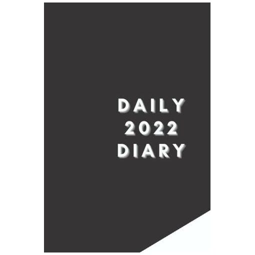 Daily 2022 Diary: Every Day One Page Per Day/one Year Multi Day ...