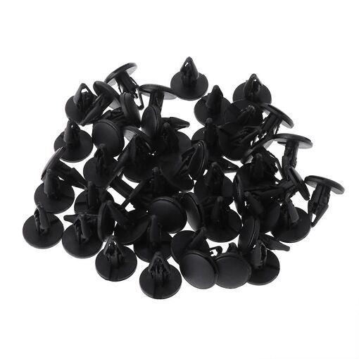 50Pcs Car Fender Trunk Rivet Fastener Push Clips Car Body Parts | Rakuten