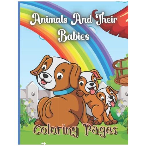 Animals And Their Babies Coloring Pages: Coloring Pages For Preschool ...