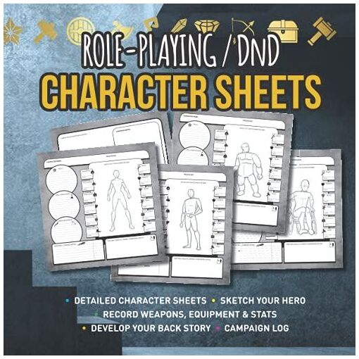 RPG / DnD CHARACTER SHEETS: Gaming character design sheets (RPG/DnD ...