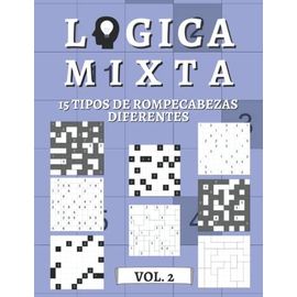 Logica Mixta Volumen 2 - 15 Tipos De Rompecabezas Diferentes: 450 ...
