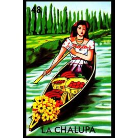 La Chalupa - La Lotería Card Notebook: See Inside All 54 Mexicana ...