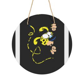 Panneau Métallique Rond Marsupilami Mur Bleu Gaston Lagaffe Film Dessin ...