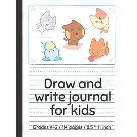 Draw And Write Journal For Kids Writing And Drawing Story Paper: Early ...