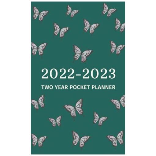 Two Year Pocket Planner 2022-2023: 24 Months Yearly Pocket Planner ...