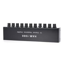 Mini amplificateur de casque à 10 canaux HAM-1000, Compact, stéréo ...