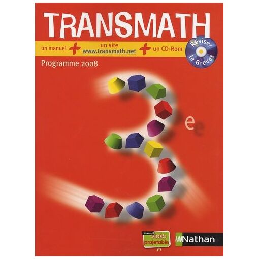 Transmath 3e - Programme 2008 (1 Cd-Rom) | Rakuten