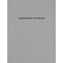 Laboratory Notebook: Lab Notebook With 100 Numbered Pages, Professional ...