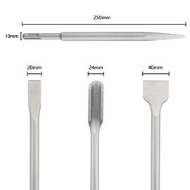 Jeu de burins à tige SDS Plus,marteau électrique,foret,rainure de ...