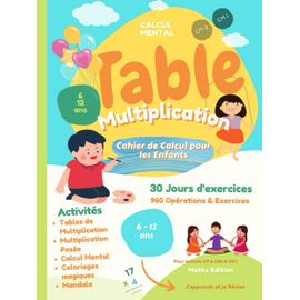 J'apprends et je Révise Multiplication: Table de multiplication ...