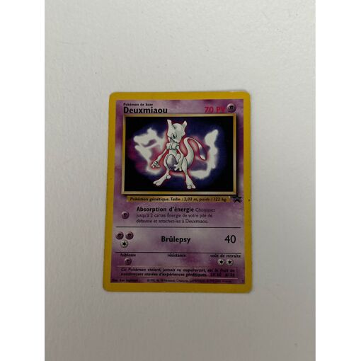 Carte Pokémon Mewtwo 1995 - Cartes de jeux | Rakuten
