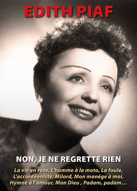 Edith Piaf - Non, je ne regrette rien - DVD Zone 2 | Rakuten