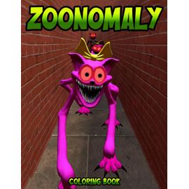 Zoonomaly Coloring Book: Encourage Creativity with One-Sided JUMBO ...