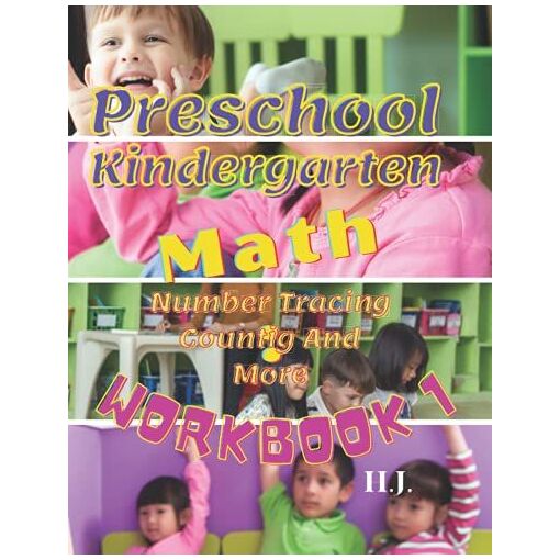 Preschool Kindergarten Math Number Tracing Counting & more: Practicing ...