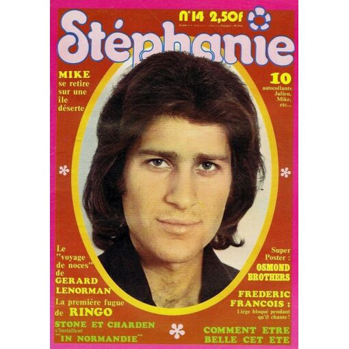 STEPHANIE 14 1973 MIKE BRANT/VARTAN/CAROLINE VERDI/LAVILA/FREDERIC ...