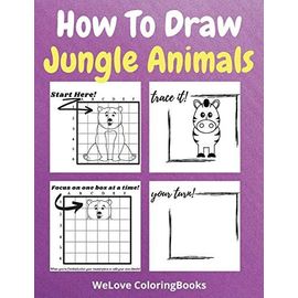 How To Draw Jungle Animals: A Step-by-Step Drawing and Activity Book ...