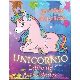 Unicornio Libro de Actividades para Niños de 4 a 8 años: Un divertido ...