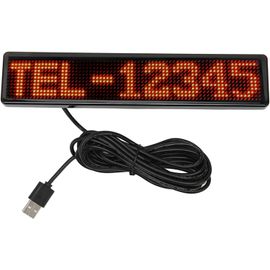 Panneau LED à défilement, panneau d'affichage de panneau LED flexible programmable Bluetooth APP ...