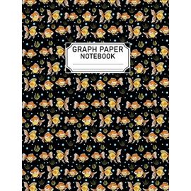 Goldfish Graph Paper: Cute Goldfish Graph Paper Composition, Grid Paper ...