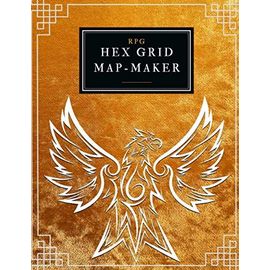 Rpg Hex Grid Map-maker (small): 200 Pages Of Hex-grid Map Paper To ...