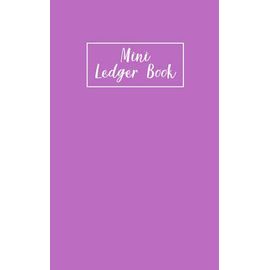 Mini Ledger Book: Simple Small Ledger. Checkbook Register Mini ...