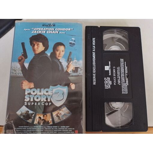 Cassette vidéo VHS - Police Story 3, Super Cop - Jackie Chan | Rakuten