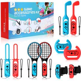 10 en 1 Accessoire Switch Sport, Ensemble d¿accessoires de Sport Switch ...