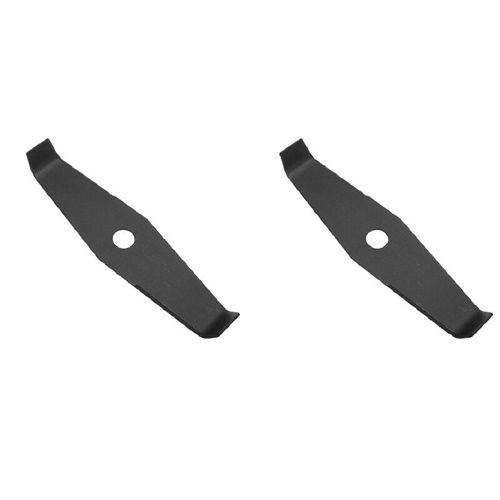 2X Débroussailleuse Tête de Coupe-Herbe Couteau De Coupe Lame En Acier À 2 Dents 2 T Tondeuse ...