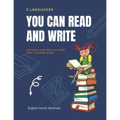 3 Languages You Can Read and Write with Big Cartoon Pictures for ...