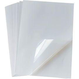 Lot De 25 Feuilles De Papier Autocollant En Vinyle Translucent ...